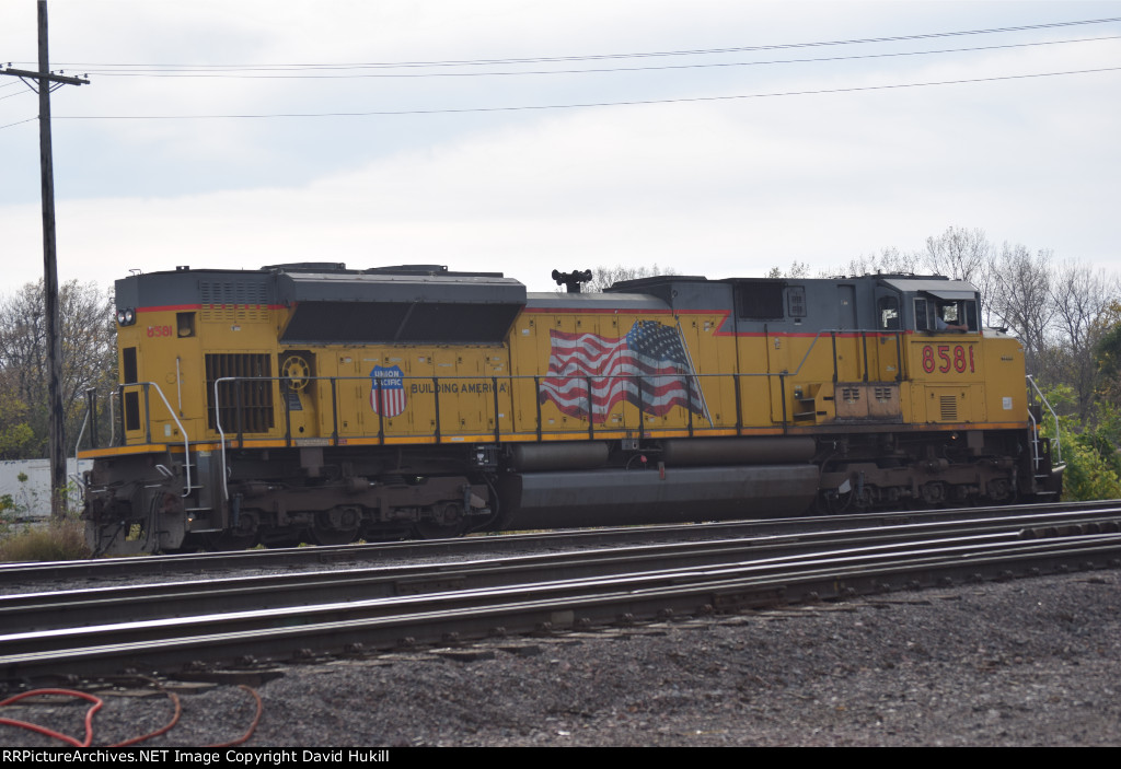 UP Engine 8581, Des Moines IA